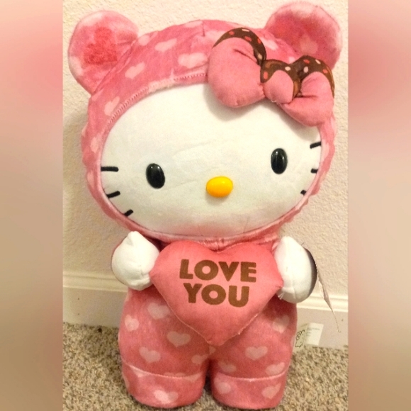 Sanrio | Toys | 8 Tall 224 Valentines Hello Kitty Plush | Poshmark